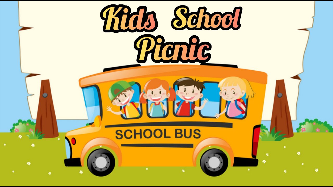 School Picnic Cartoon