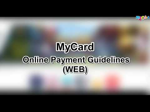 MyCard Online Payment Recharge Guidelines (WEB)