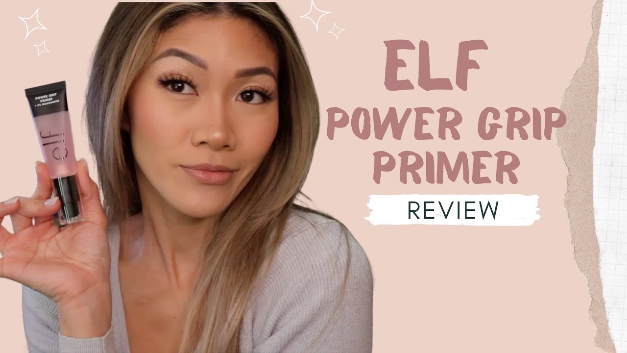 ELF POWER GRIP WITH NIACINAMIDE REVIEW | Nadia Ngo - YouTube