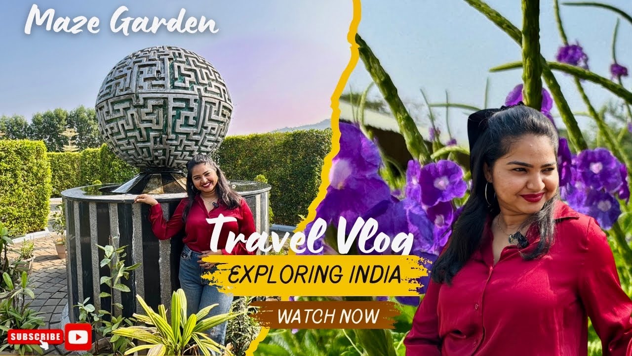 Gujarat Travel Vlog | Exploring the Statue of Unity Maze Garden | A Stunning Green Wonderland 🫰🏻 ...