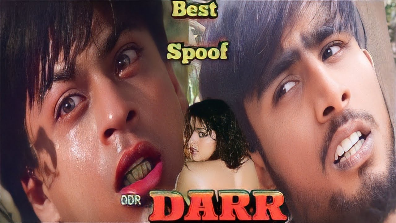 Darr (1993) | Shah Rukh Khan | Sunny Deol | Best Fighting Scene | Srk Dialogue | Darr Movie ...