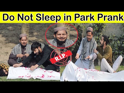 Do Not Sleep in Park Prank || Pranks in Pakistan || @omgprankstv - YouTube