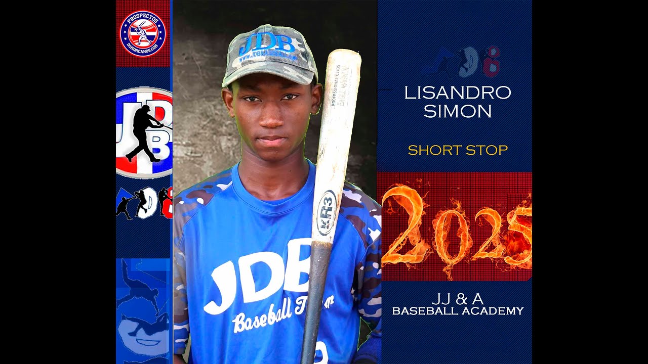 Lisandro Simon SS 2025 Class From (JJ & A Baseball Academy ) Date video ...