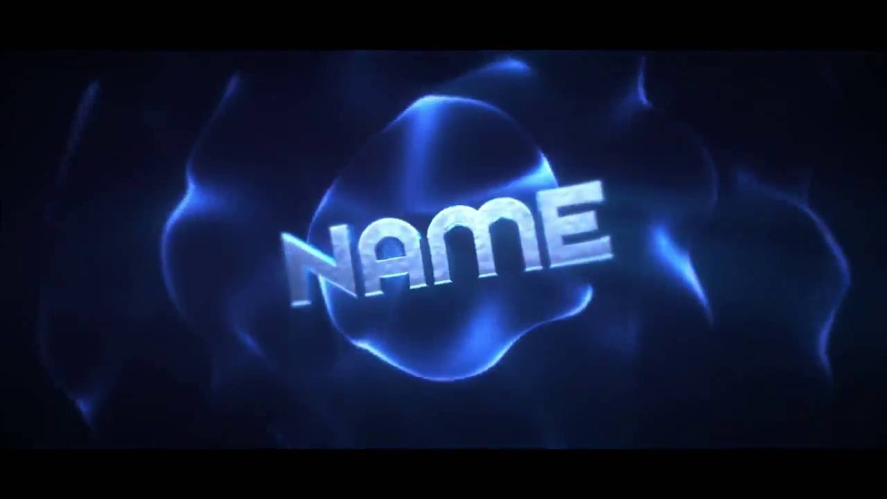 Free 3D Blue Chill Intro Template: Cinema 4D / After Effects - YouTube