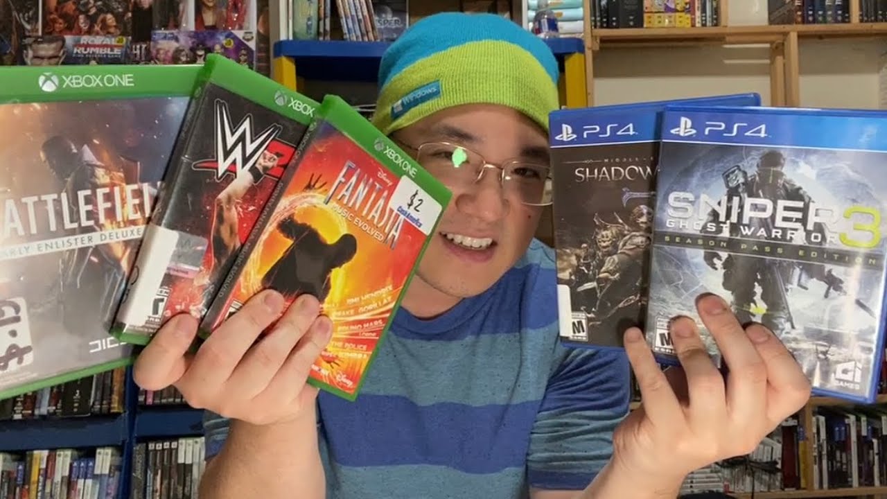 VLOG - Video Game Haul & Reviews - YouTube