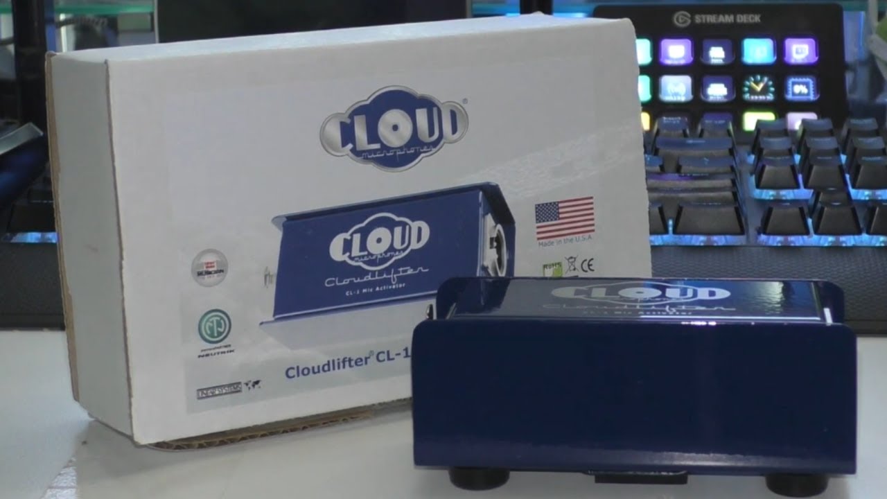 Cloud Microphones CloudLifter CL-1 Microphone Activator Preamp Booster ...