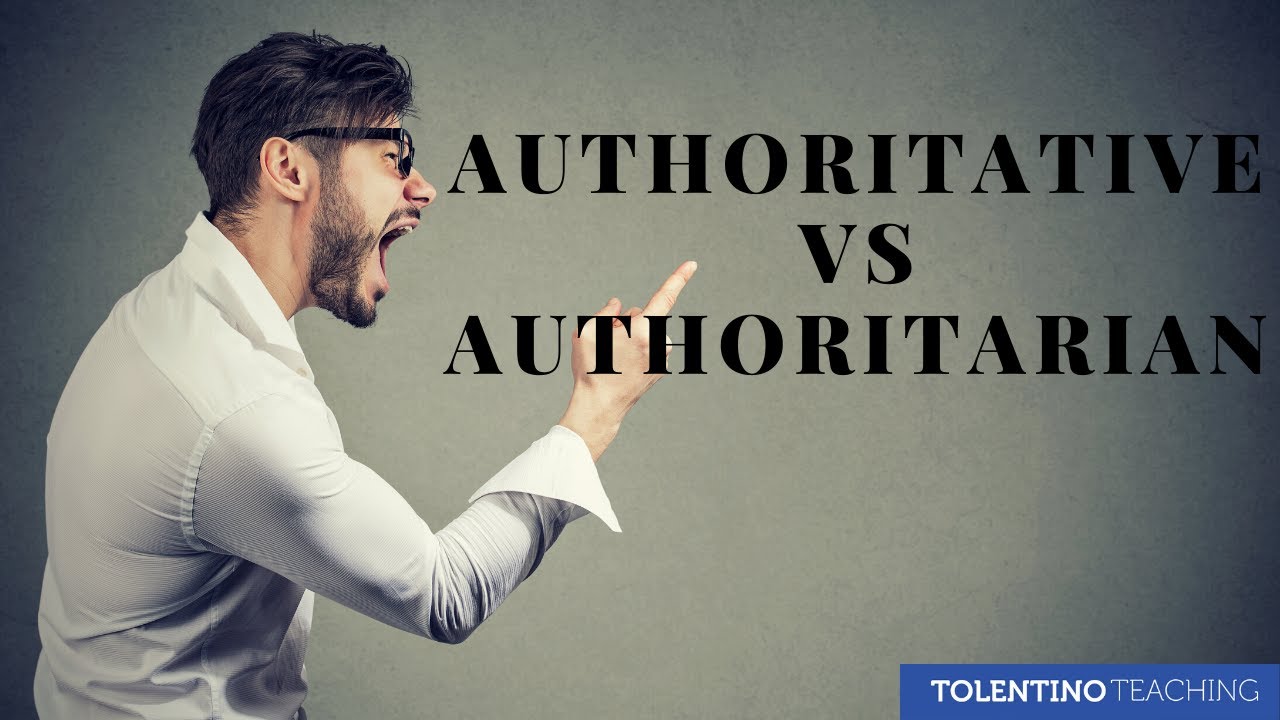 The Art of Being Authoritative - YouTube