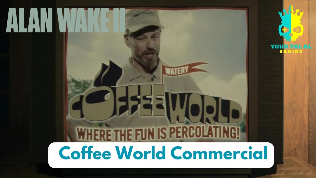 Coffee World Commercial - Alan Wake II - YouTube