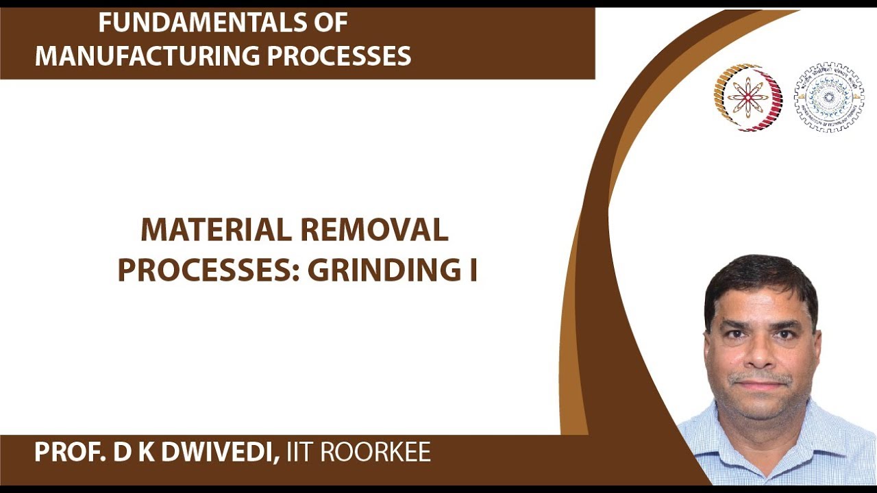 Material removal processes: Grinding I - YouTube