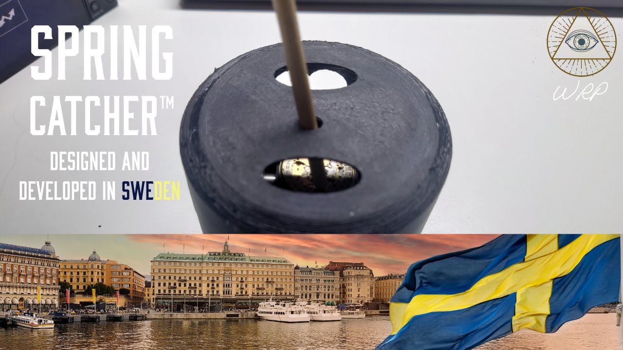 Spring Catcher™ - No more looking on the floor! - YouTube