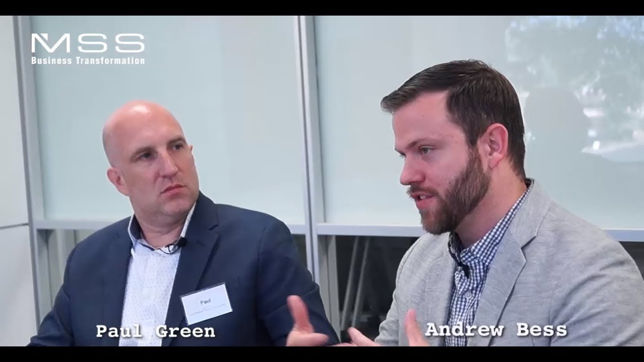 Andrew Bess, President/COO and Paul Green, CDO | MSS Leader of the Year ...