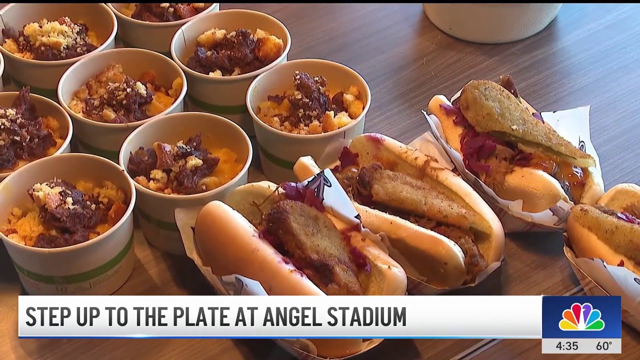 Ballpark dishes served at Angel Stadium in 2025 - YouTube
