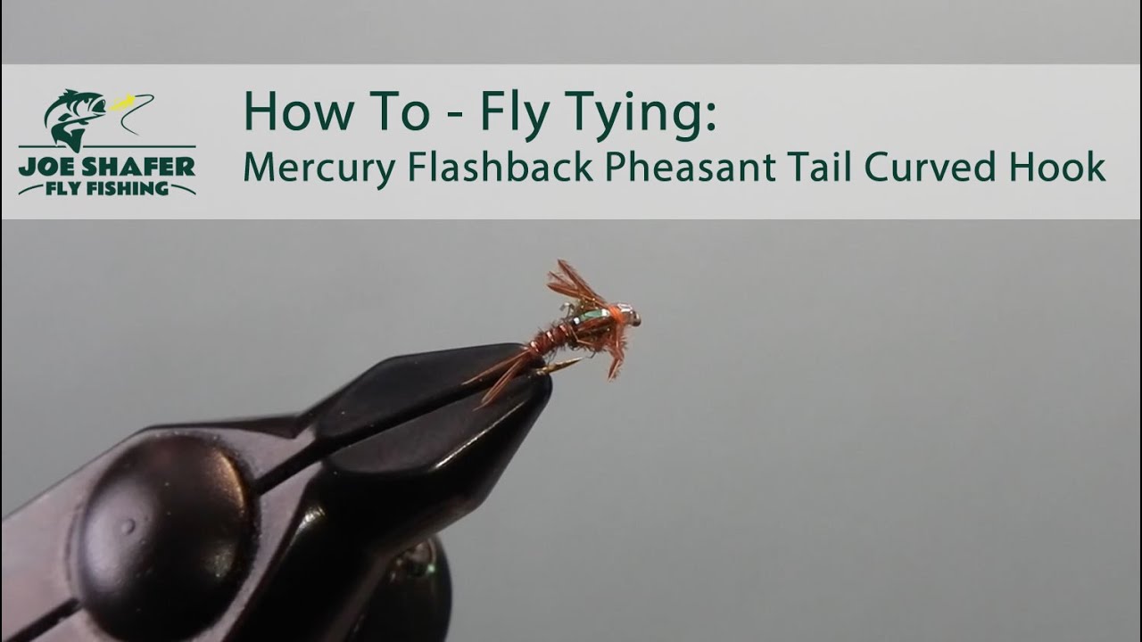Fly Tying How To - Mercury Flashback Pheasant Tail Curved Hook - YouTube