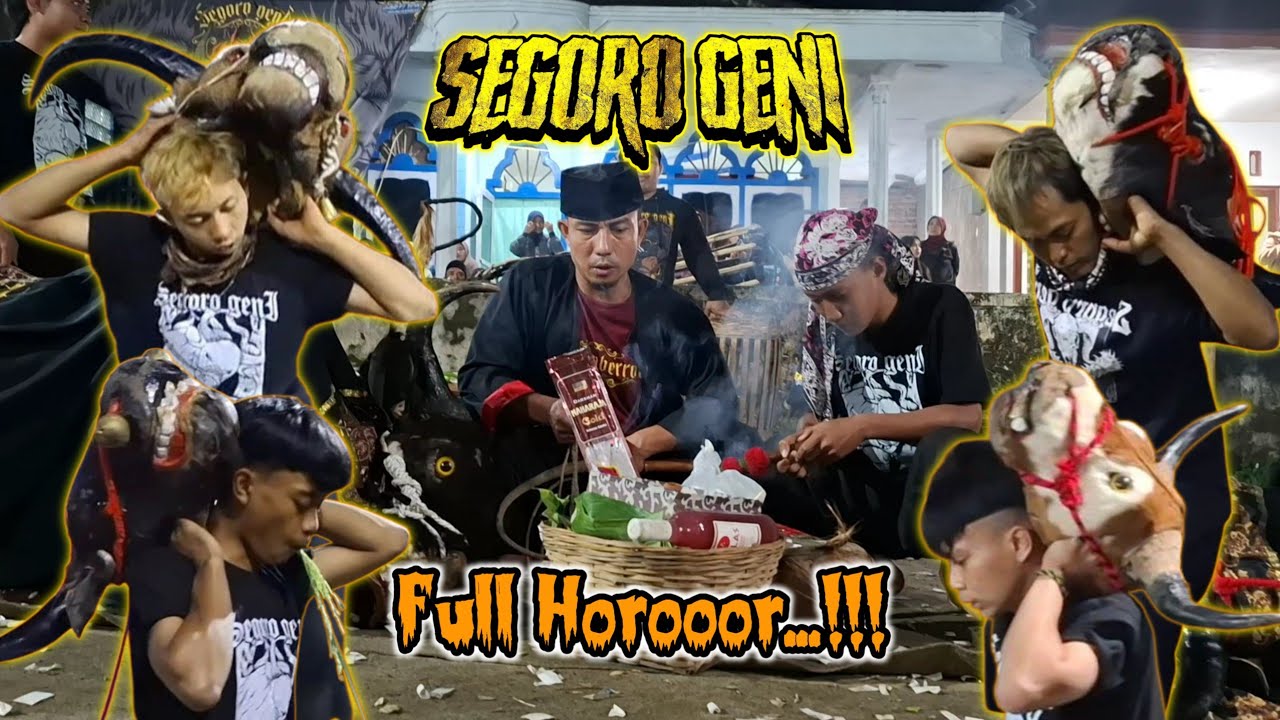 FULL HOROOOR...!!! 🔥 SEGORO GENI 🔥 Loss NGAMUK || Live Pronojiwo ...