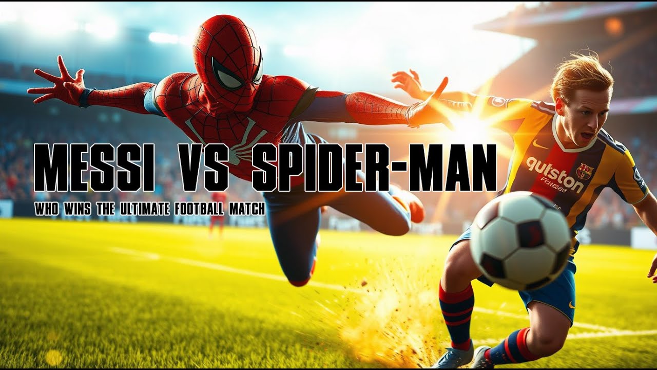 Messi vs Spider-Man: Who Wins the Ultimate Football Match? new song # ...