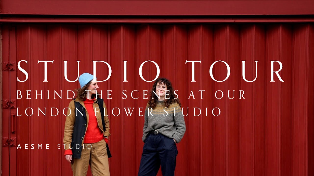 Spring Tour of our Flower Studio in London - YouTube