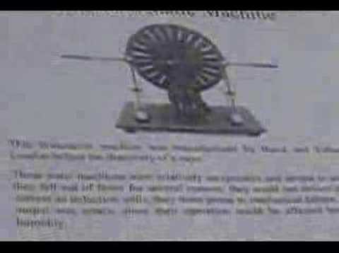 wimshurst electrostatic induction machine - YouTube