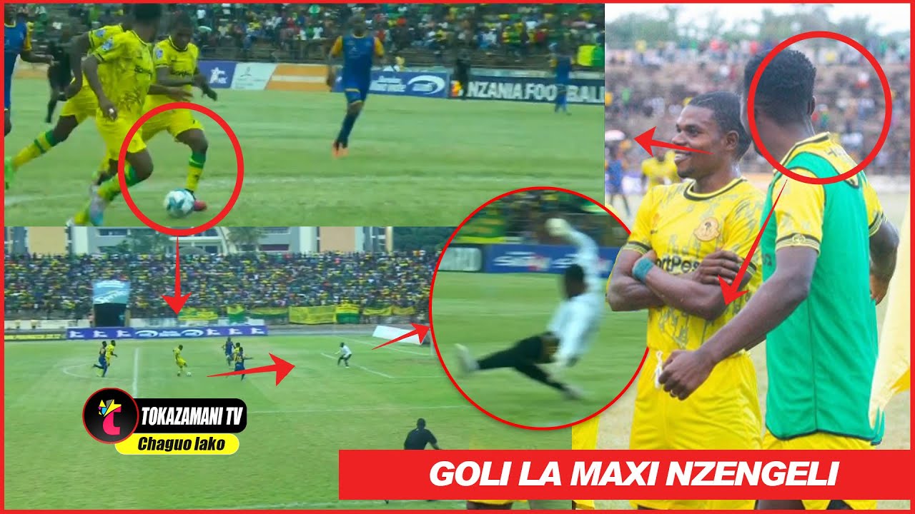 GOLI LA TATU,MAXI NZENGELI GEITA 0-3 YANGA SC - YouTube