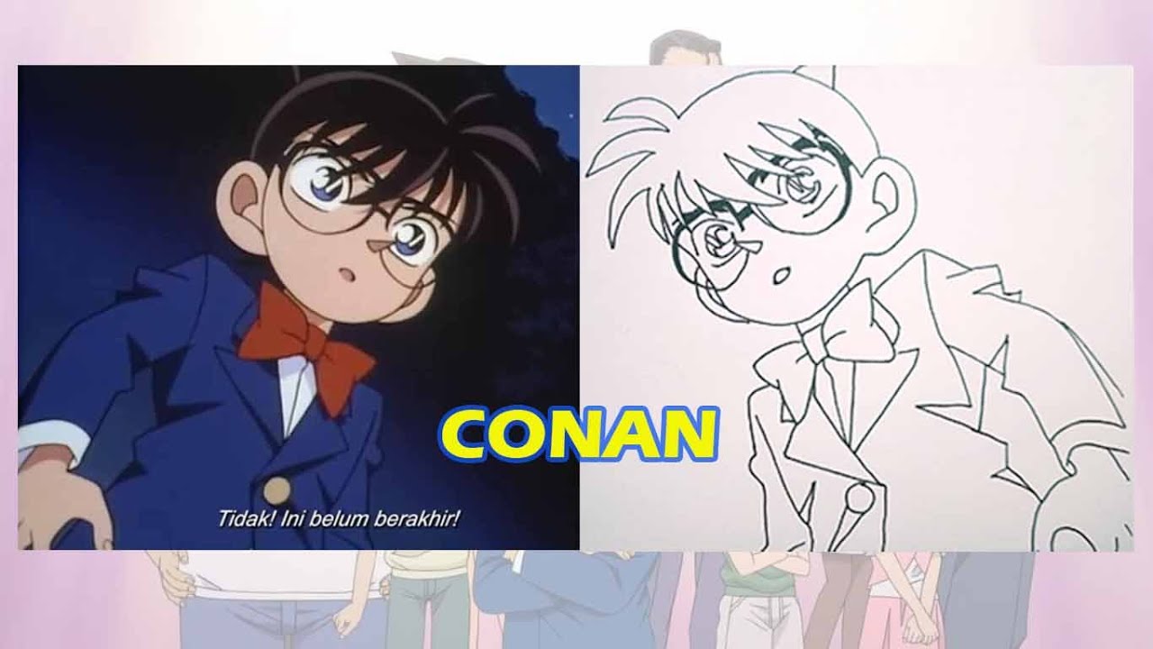 Detective Conan !! Menggambar dan Mewarnai - YouTube