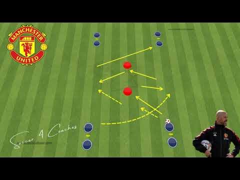 Manchester United Training Erik Ten Hag / Passing + Overlap Drills - YouTube