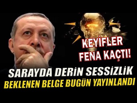 Sarayda Keyif Kaçırak Belge Yayınlandı: Sonuç Çok Çarpıcı! #sondakika