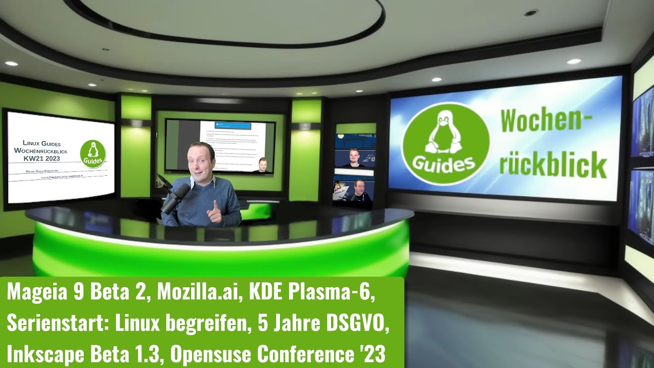 Linux Guides Wochenrückblick: KW21 2023 - YouTube