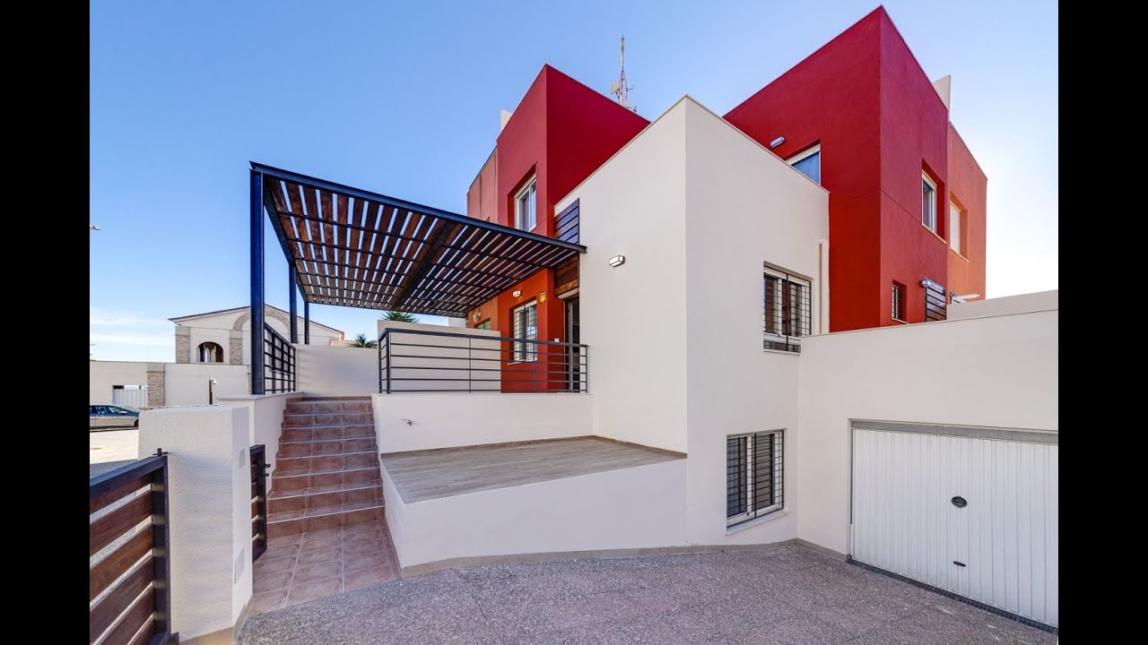 3 Bedroom Quad House - Algorfa - Alicante (Costa Blanca) - YouTube