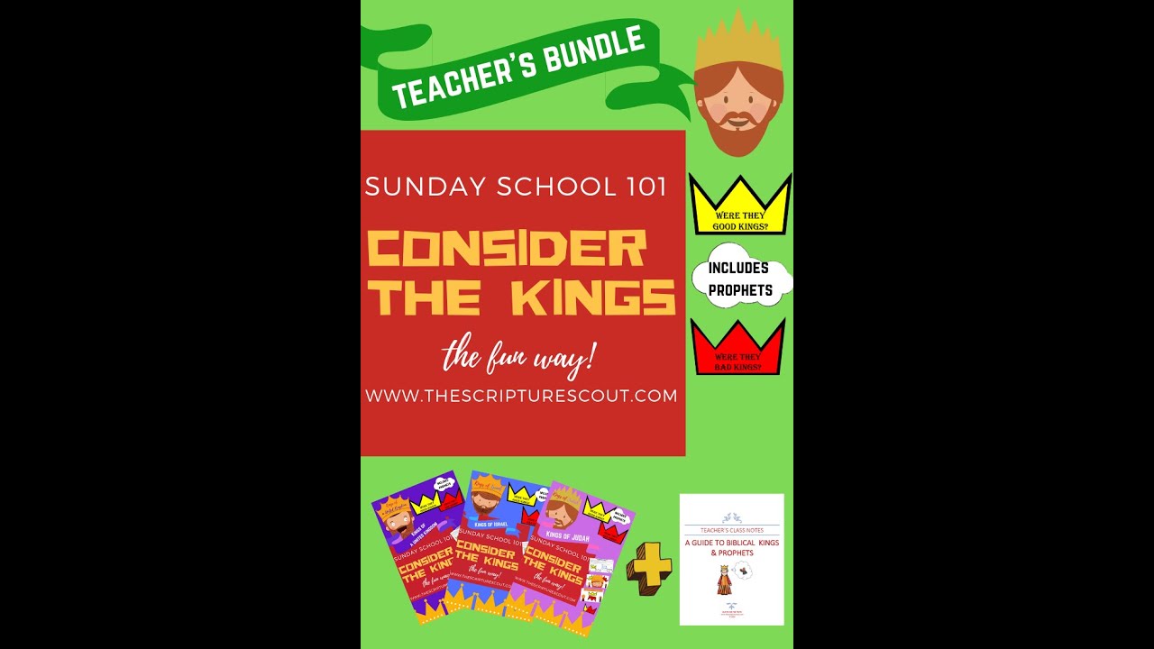 SLEUTH FOR THE TRUTH: Consider The Kings Bundle - YouTube