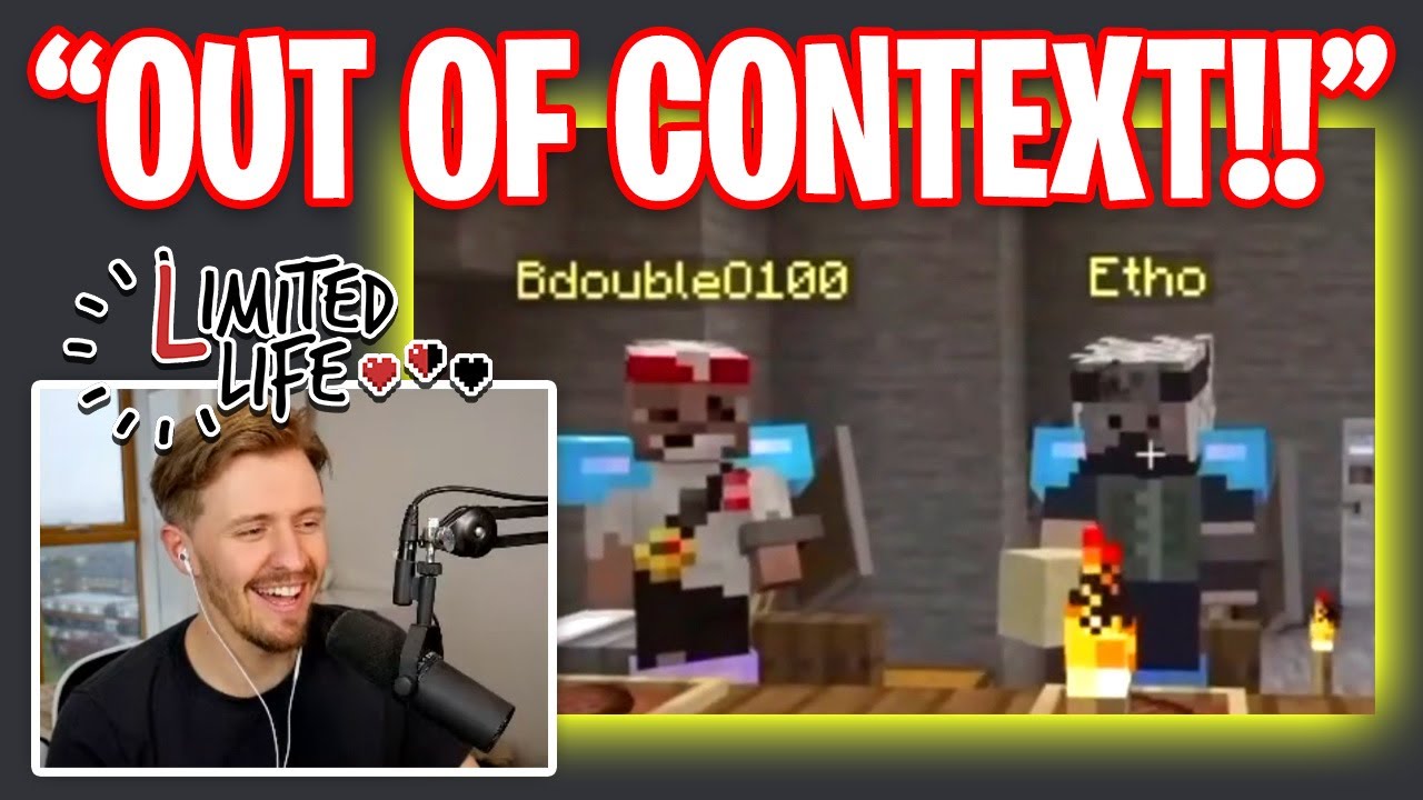 Solidarity REACTS To "Limited Life SMP OUT OF CONTEXT for 11 minutes ...