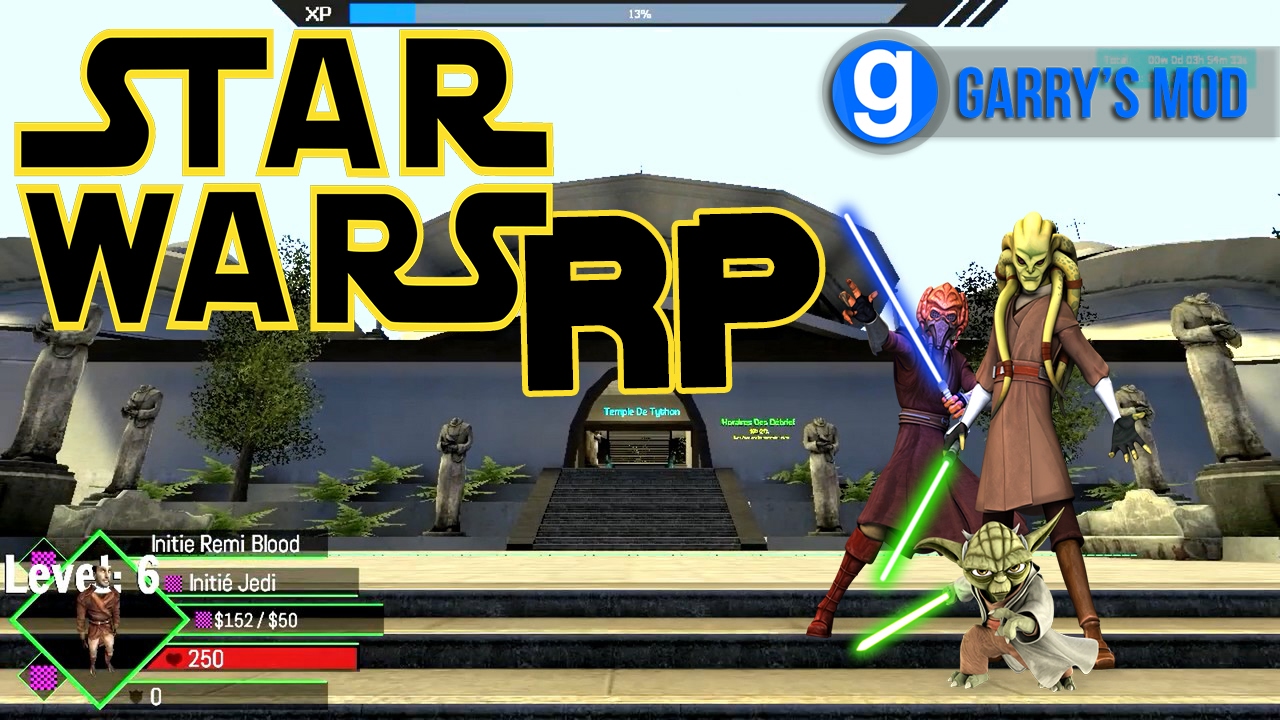 SERVEUR GMOD STAR WARS RP FYU : JEDI VS SITH - YouTube