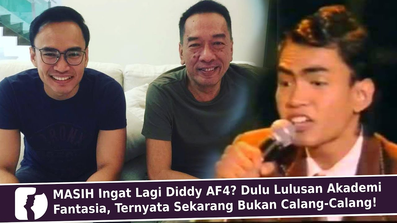 MASIH Ingat Lagi Diddy AF4? Dulu Lulusan Akademi Fantasia, Ternyata ...