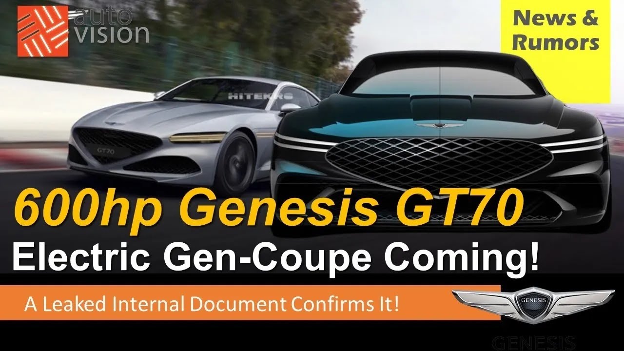 600hp Genesis GT70 Electric Supercar is Coming! Finally! - YouTube