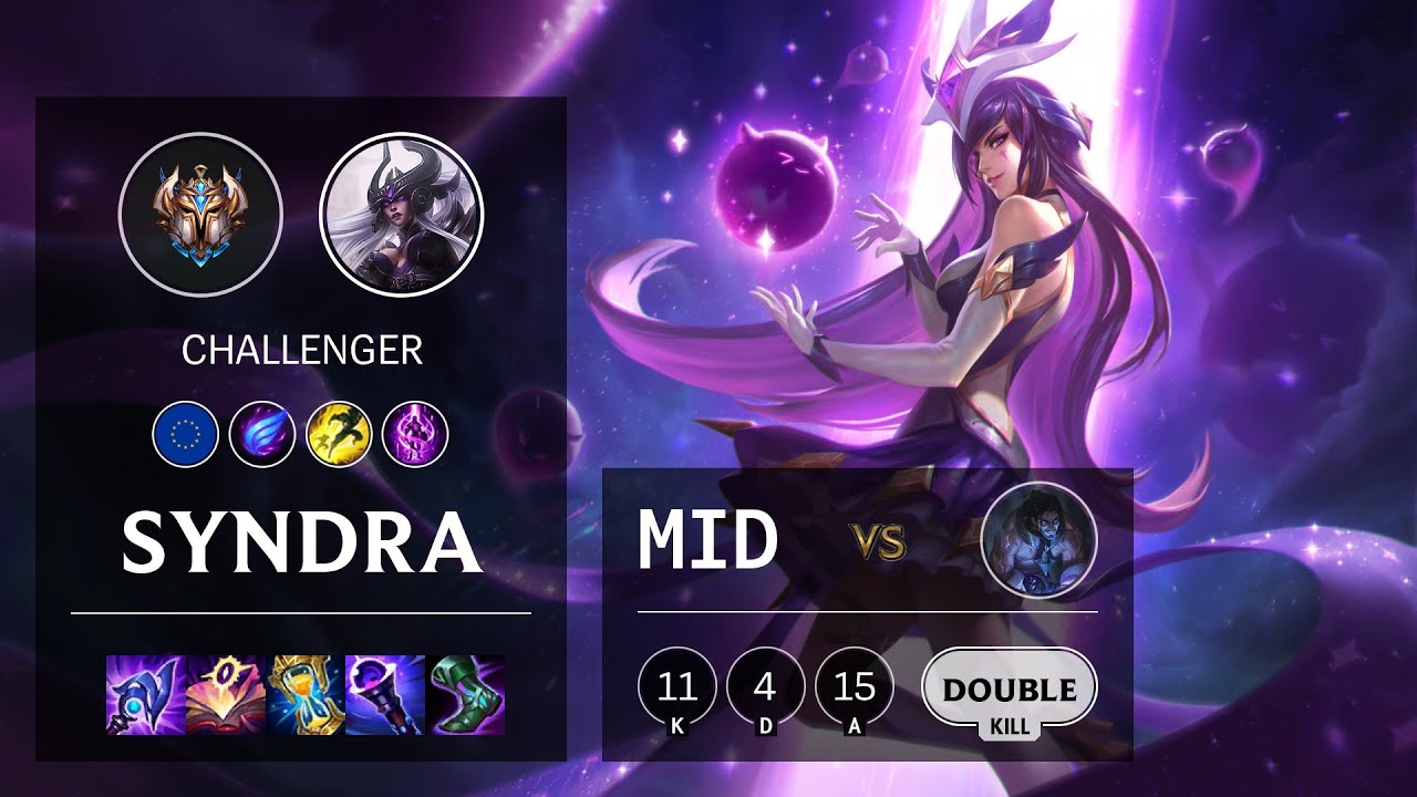 Syndra Mid vs Sylas - EUW Challenger Patch 11.21 - YouTube