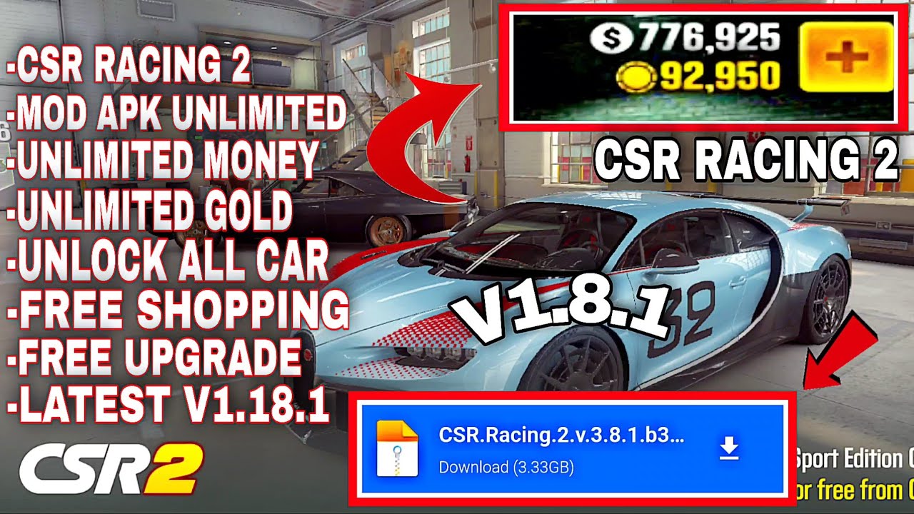 csr racing 2 New update v3.8.1 unlimited money unlimited gold unlimited ...