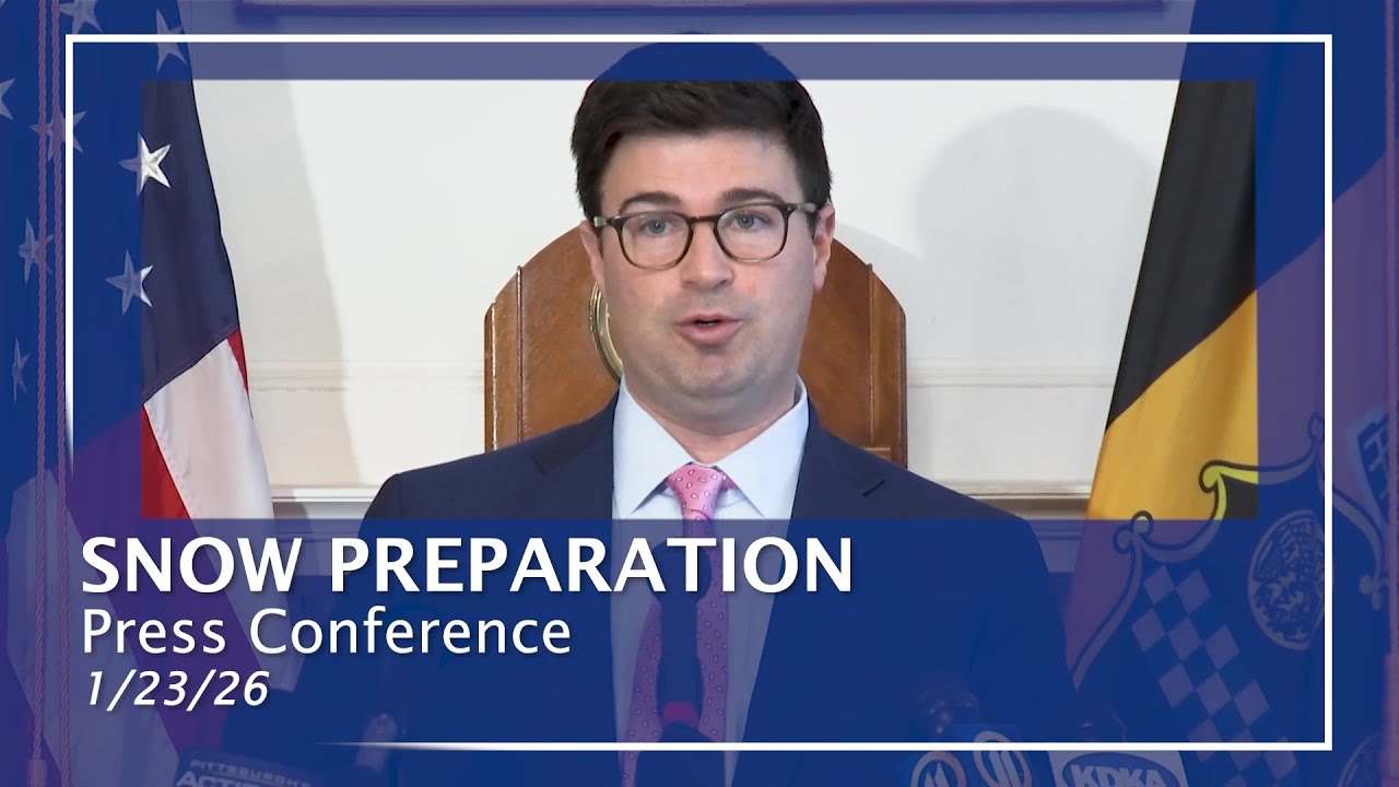 Snow Preparation Press Conference - 1/23/26 - YouTube