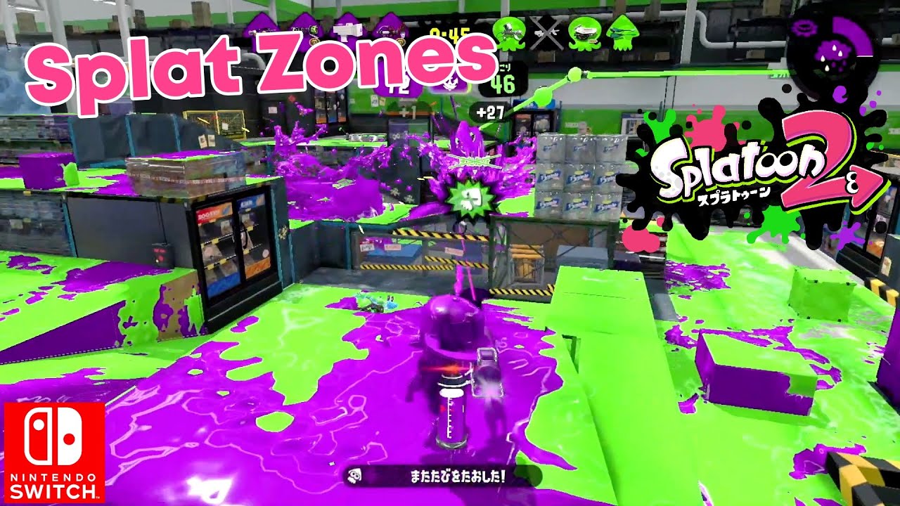 Splatoon 2 Splat Zones E-liter 4K Scope Ranked Battle Multiplayer ...