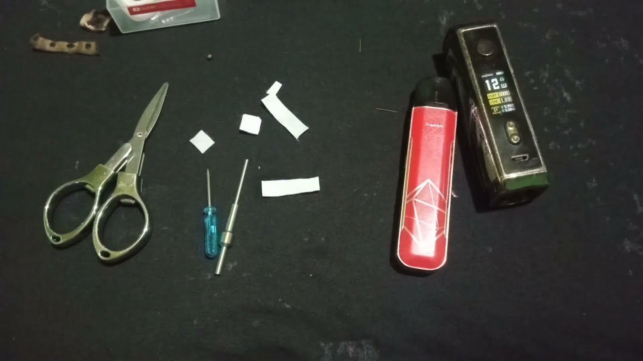 Recoil Maxpod Freemax Pakai RBK Caliburn 1.2 Ohm #vape - YouTube