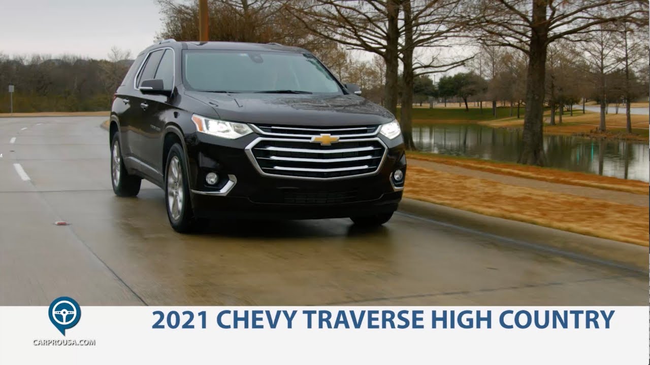 2021 Chevrolet Traverse High Country Review and Test Drive - YouTube