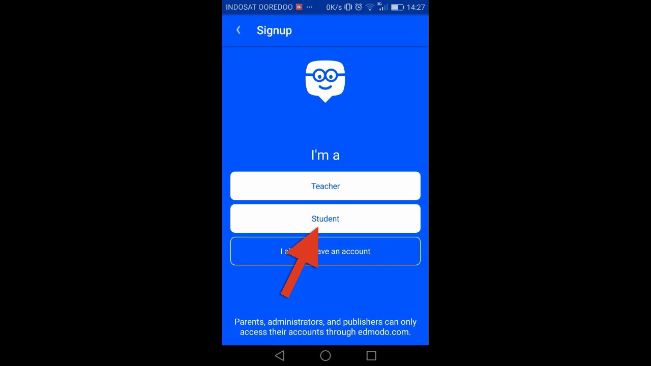 instal dan login edmodo di smartphone android - YouTube