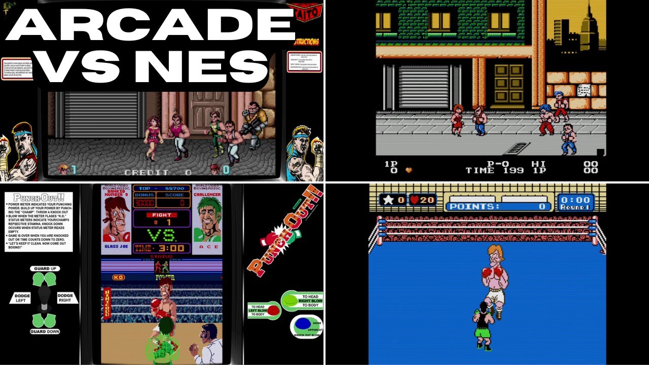 Arcade Games vs. NES: The Ultimate Showdown! - YouTube