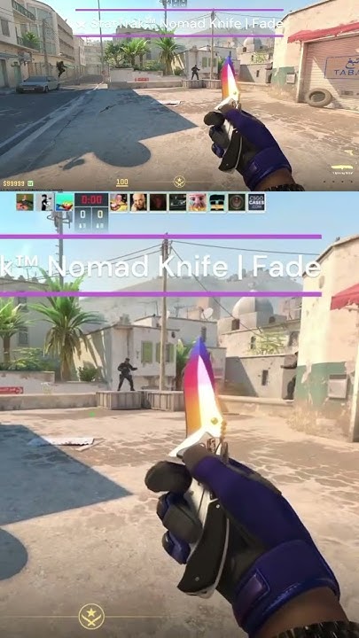CS2 ★ StatTrak™ Nomad Knife | Fade Showcase! - YouTube