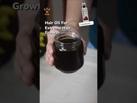 Homemade Hair Oil For Hair Regrowth. #shorts