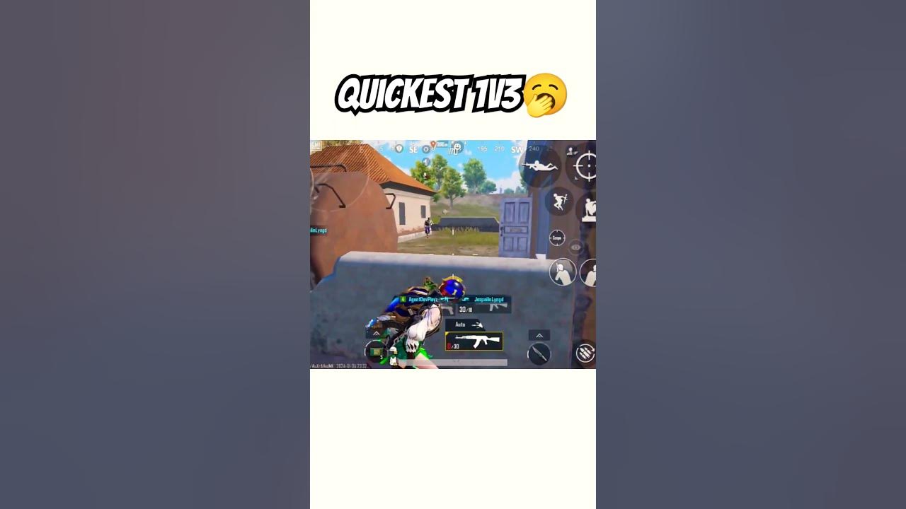 quick 1v3 @BattlegroundsMobile_IN #youtubeshorts #bgmi #pubgmobile #shorts #shortsfeed #fyp ...