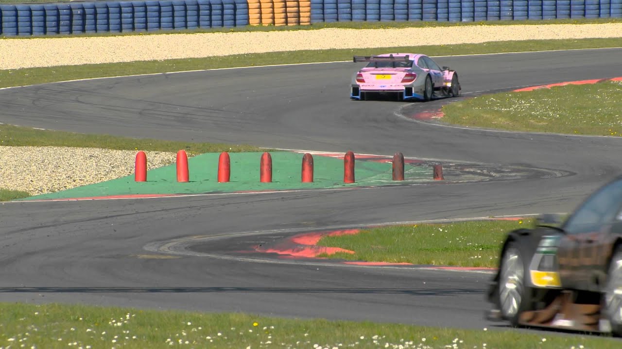 DTM Testing Oschersleben - Footage - YouTube