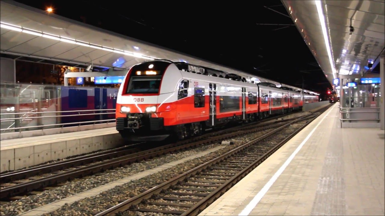 ÖBB Cityjet Ausfahrt Wien Meidling - YouTube