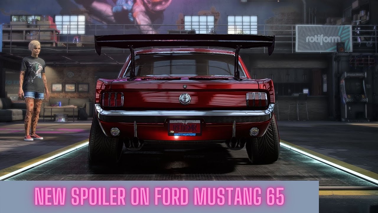 New Spoiler on Ford Mustang 65 NFS Heat - YouTube
