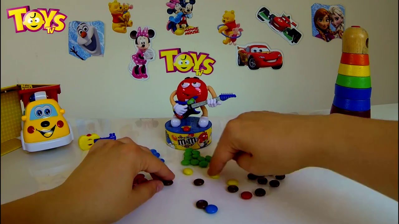 M&M's Rock Stars ToysTV'de! M&M's Oyuncakları Rock Star - YouTube
