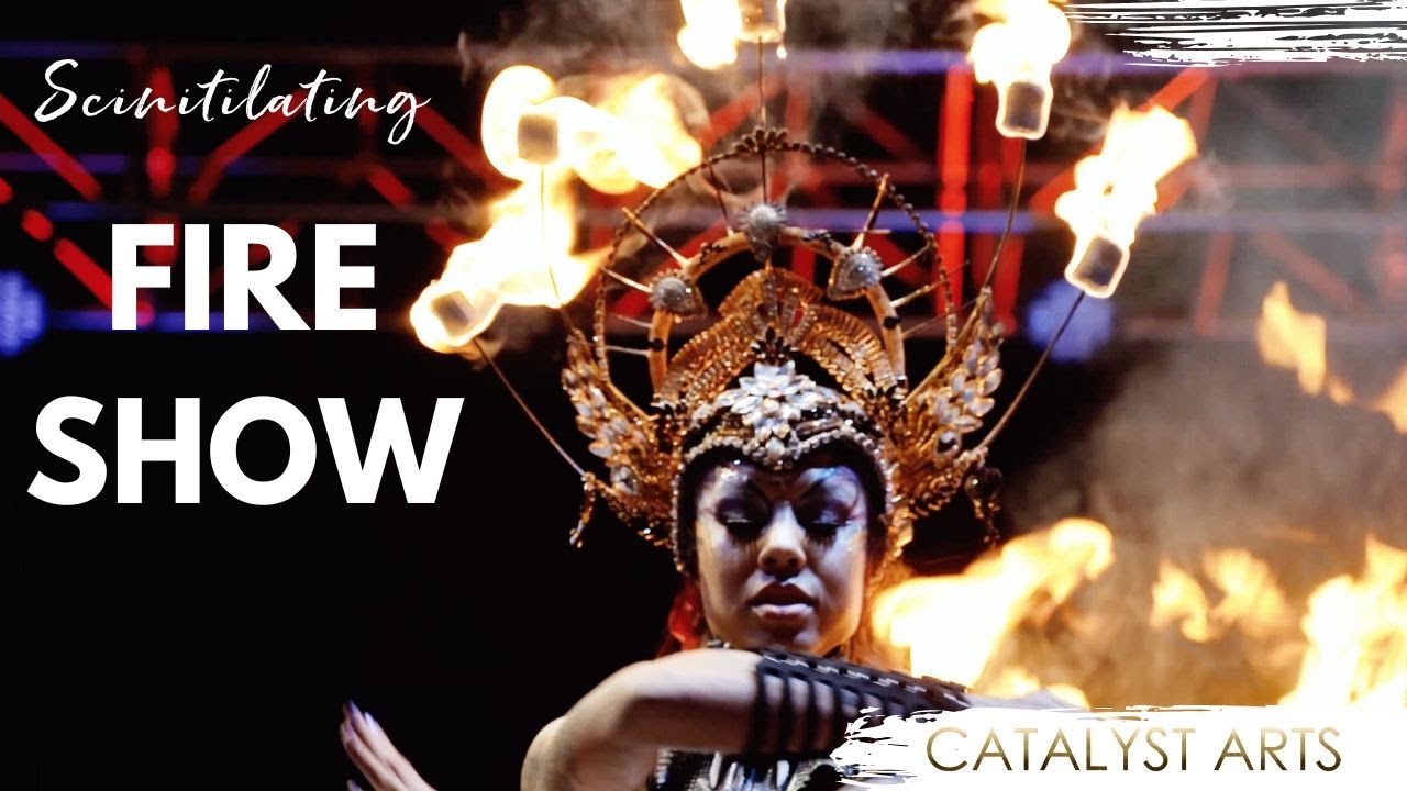 Scintillating CIRQUE FIRE Stage Show - YouTube