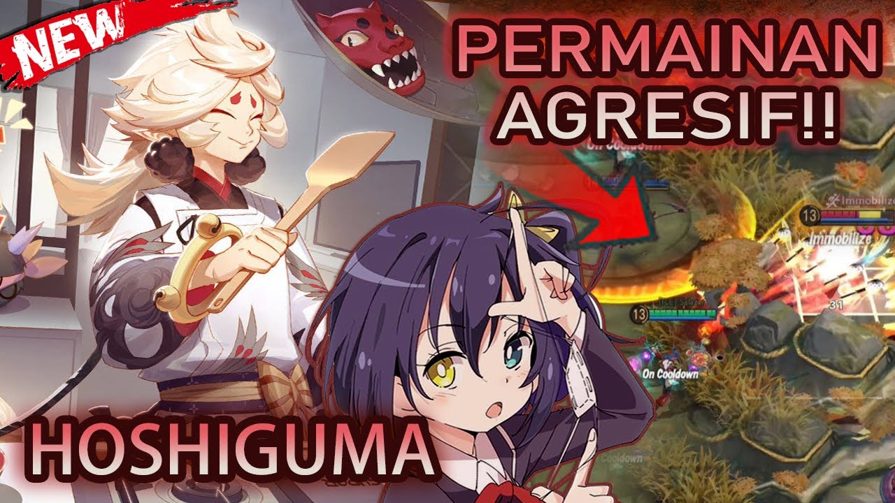 TUTORIAL MAIN AGGRESSIVE + BUILD TERSAKIT HOSHIGUMA DOJI !! | Onmyoji ...