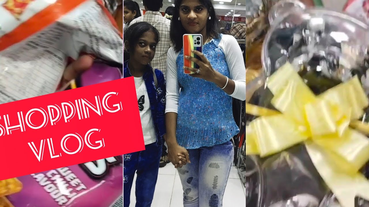Shopping vlog/velavan hyper market with sherlin paapa/ - YouTube